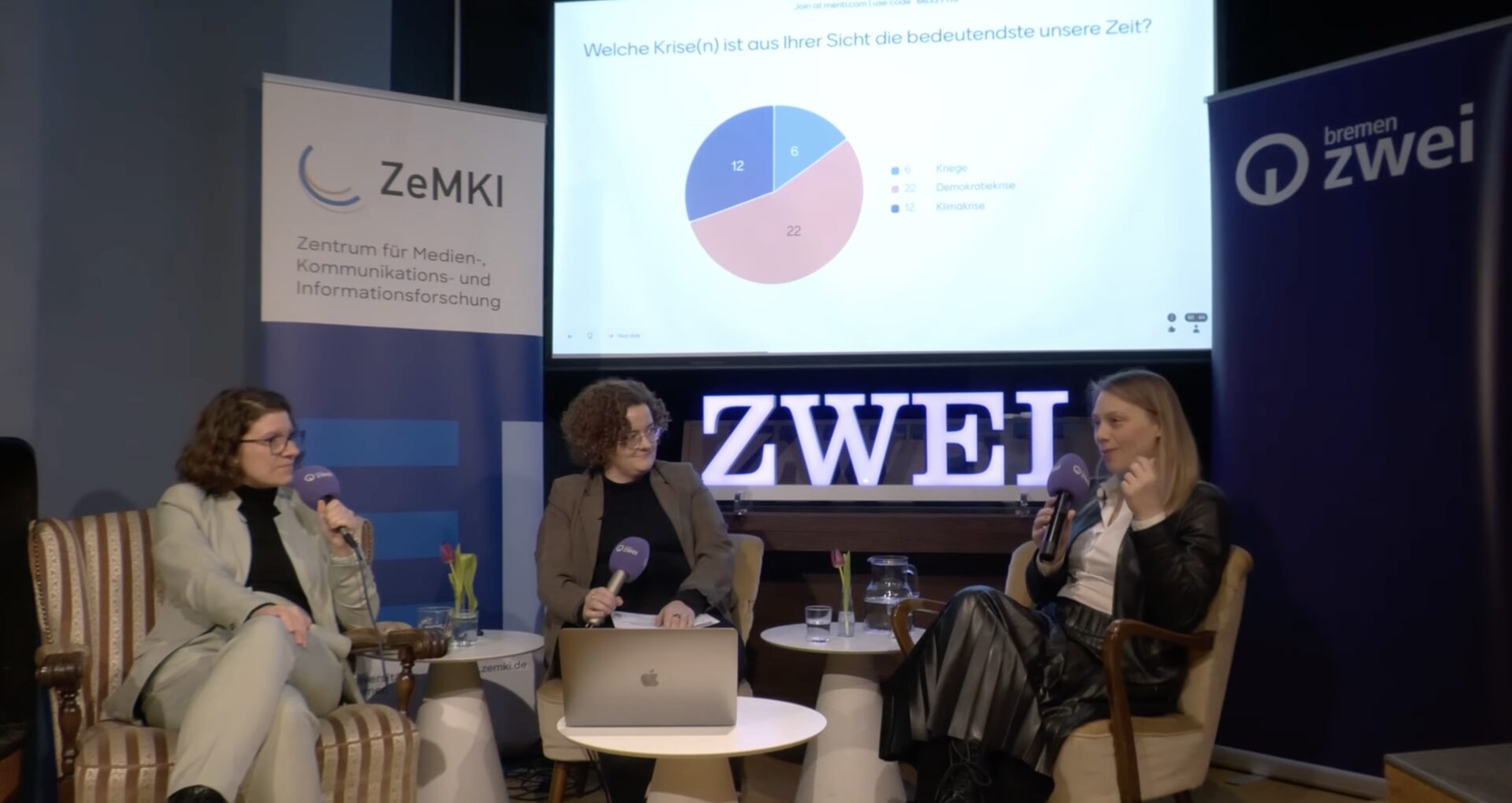 Media interview with Ann-Kathrin Büüsker on YouTube - ZeMKI
